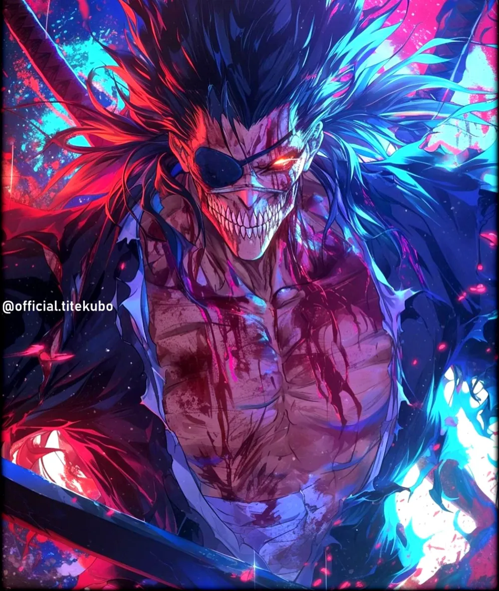 Zaraki Kenpachi the demon (bleach) by Heath - MakerWorld