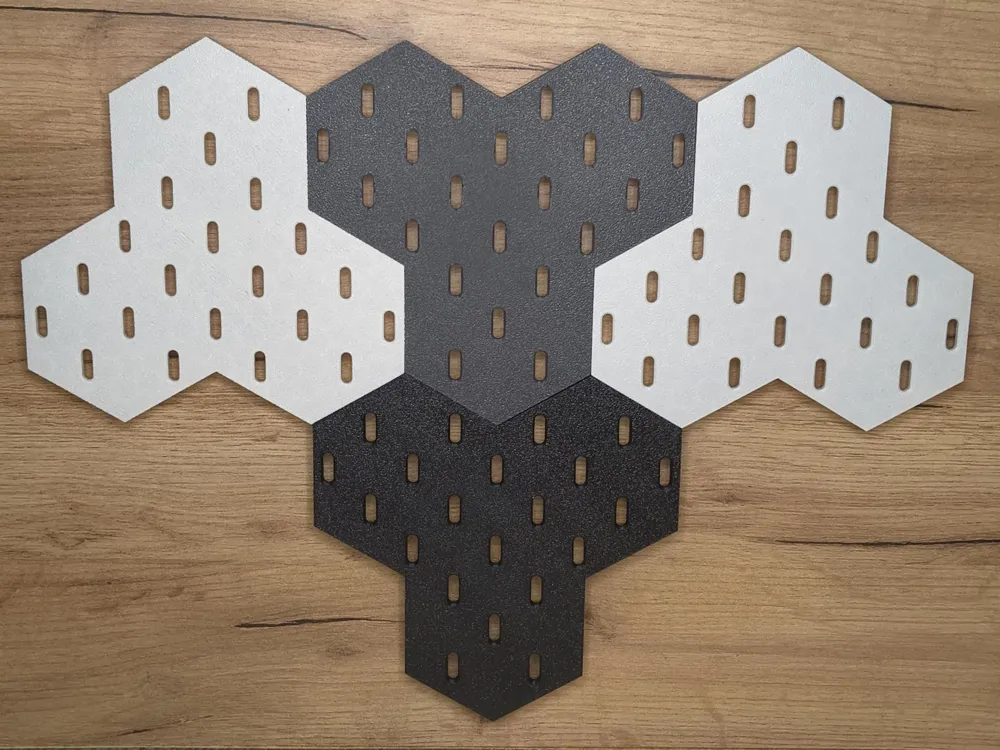 Tri-Hex skadis 36g per block - Free 3D Print Model - MakerWorld