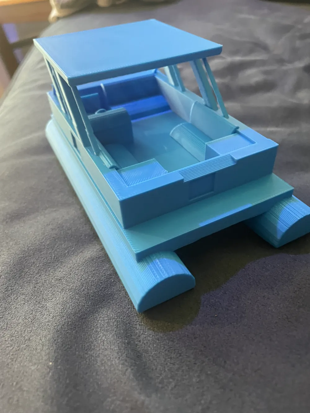 Pontoon Boat For Model Kit 010 by Phoenix MakerWorld: Download Free 3D ...