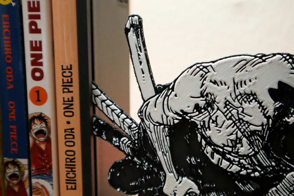 Bookend of Roronoa Zoro | One Piece Fan Art by 3D Manga Panels ...
