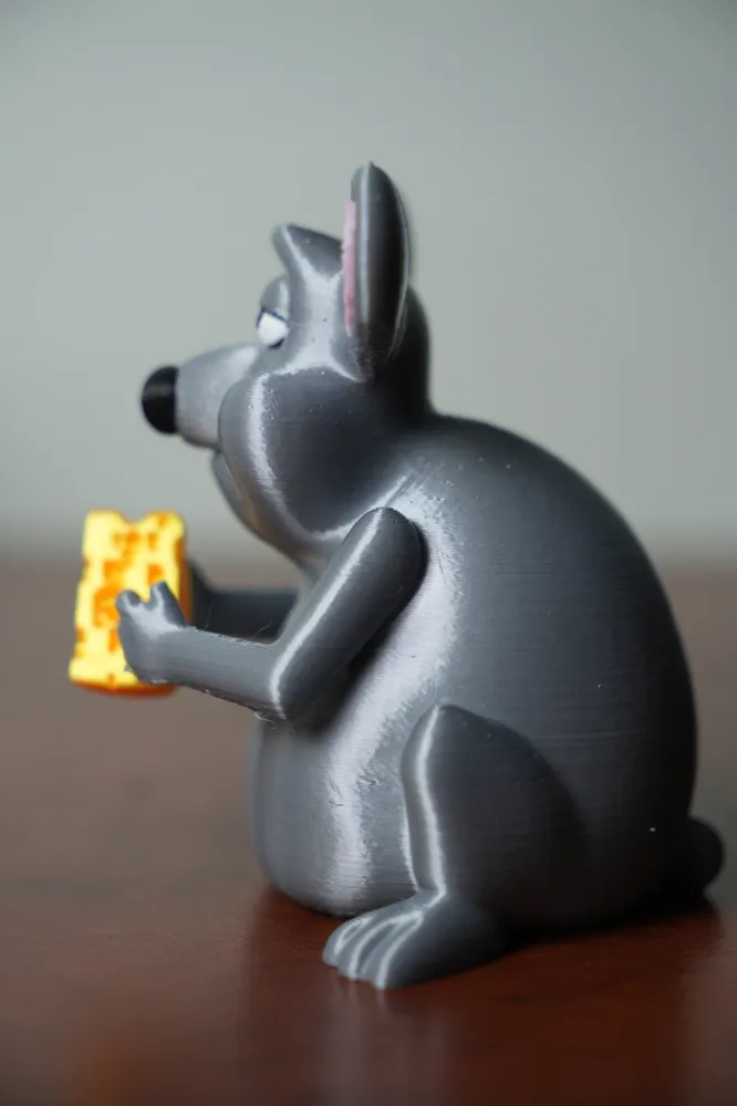 Rat eating alone (meme) - Free 3D Print Model - MakerWorld