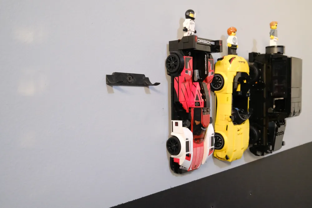 LEGOs Speed Champion Wall Mount - Free 3D Print Model - MakerWorld