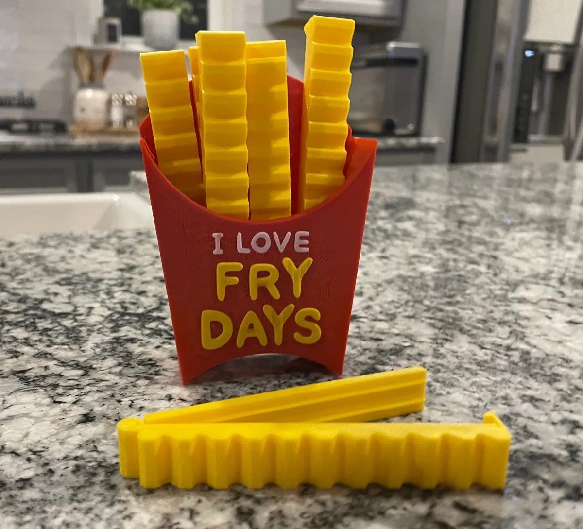 Fry Bag Chip Clip - Free 3D Print Model - MakerWorld