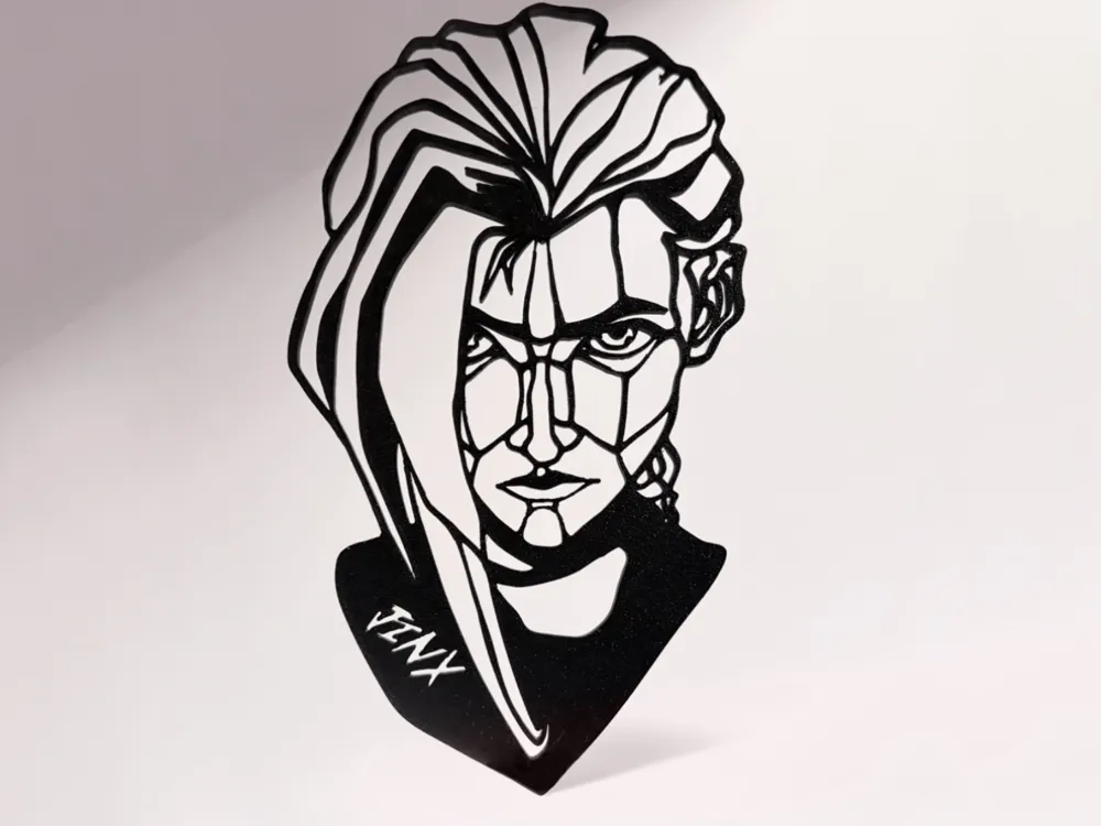 Arcane Jinx Wall Art by reaves MakerWorld: Download Free 3D Models