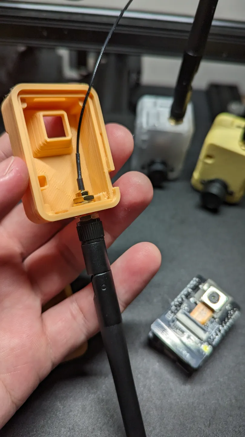 ESP32 cam enclosure Remixed by CosmicNimbus MakerWorld: Download Free ...