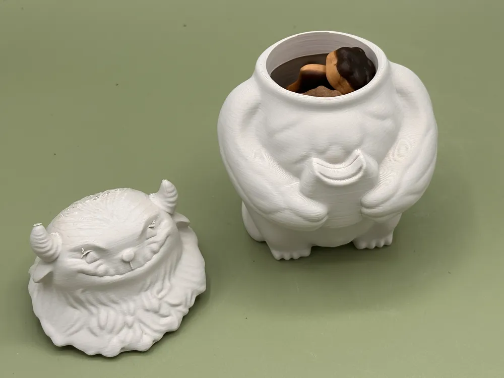 Candy Monster Container by JAV-3D MakerWorld: Download Free 3D Models