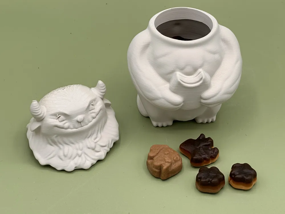 Candy Monster Container by JAV-3D MakerWorld: Download Free 3D Models