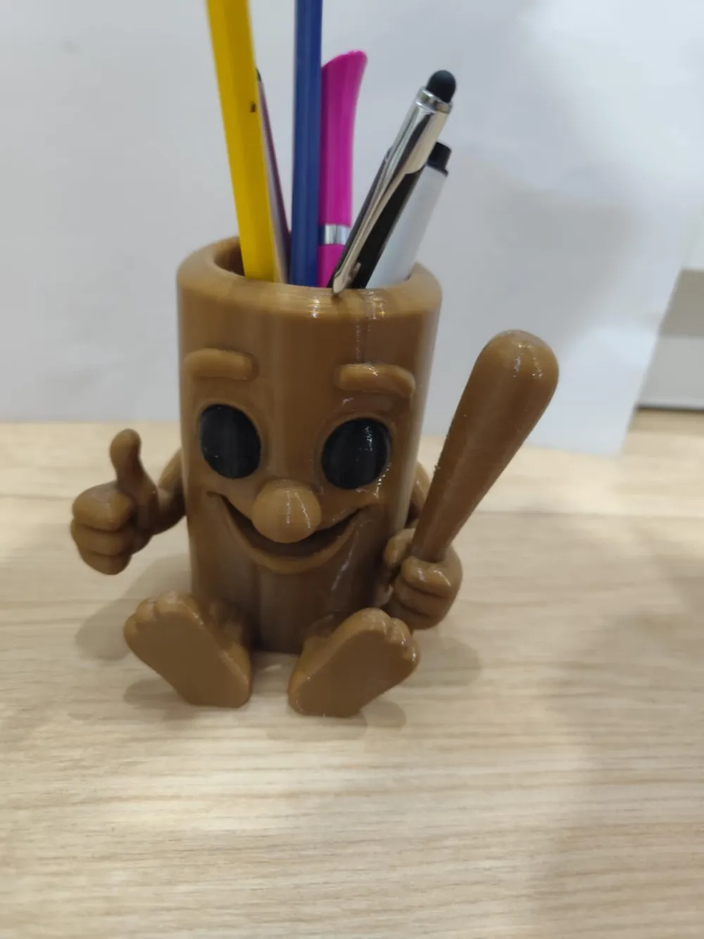 Tung Tung Tung Sahur Desk Organizer by ZoKa.Lab MakerWorld: Download ...