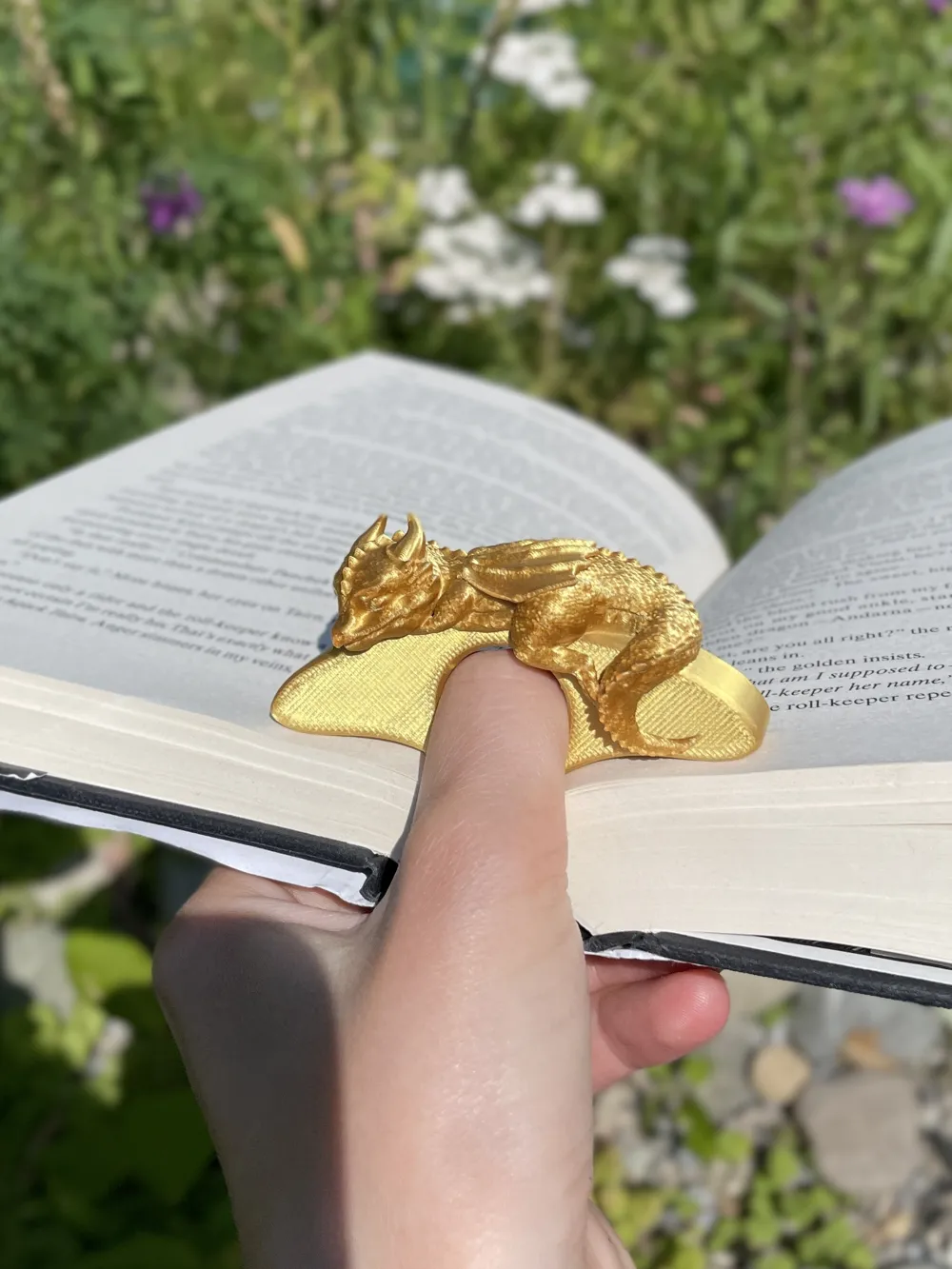 Sleeping Baby Dragon Page Holder - Free 3D Print Model - MakerWorld