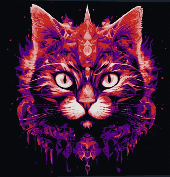 Cat HueForge by Atrus Design - MakerWorld