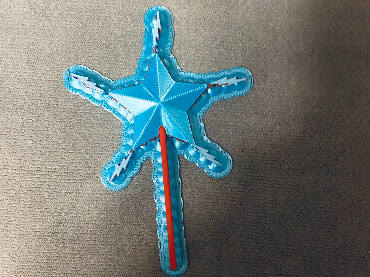 lightning wand - Free 3D Print Model - MakerWorld
