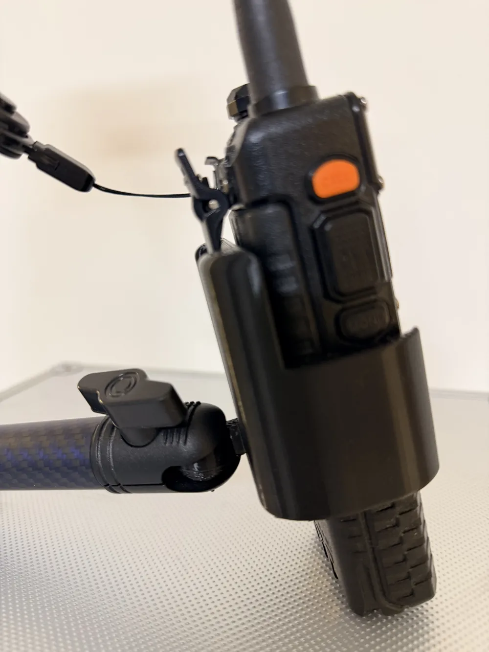 Baofeng mount for Bulletpoint (20mm Mounting Ball) - Free 3D Print ...