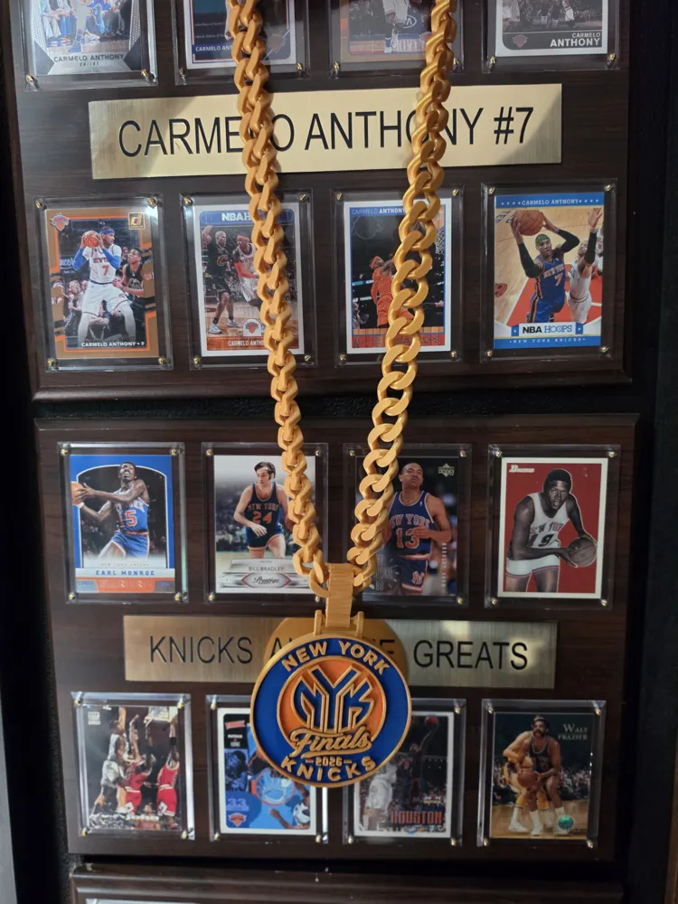 New York Knicks Finals Run Hype Chain! - Free 3D Print Model - MakerWorld