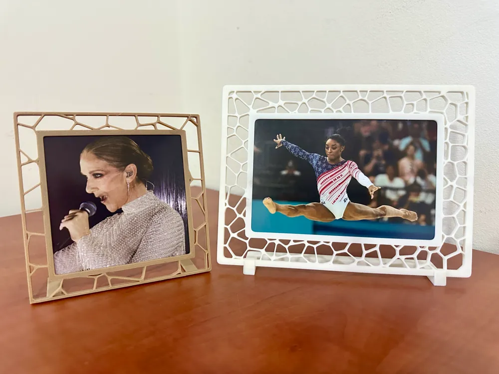 Parametric Customize Voronoi Photo / Picture Frame by yanshay - MakerWorld