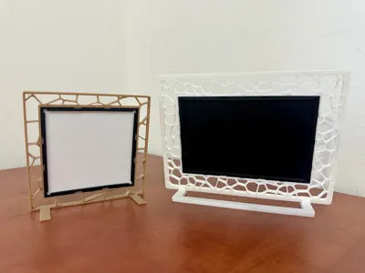 Parametric Customize Voronoi Photo / Picture Frame by yanshay - MakerWorld