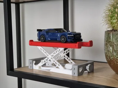 100% 3D-Printed Display Lift for Speed Champions - Free 3D Print Model ...