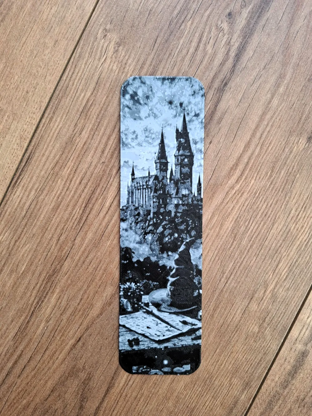 Harry Potter hogwarts 3 bookmark - hueforge - Free 3D Print Model ...