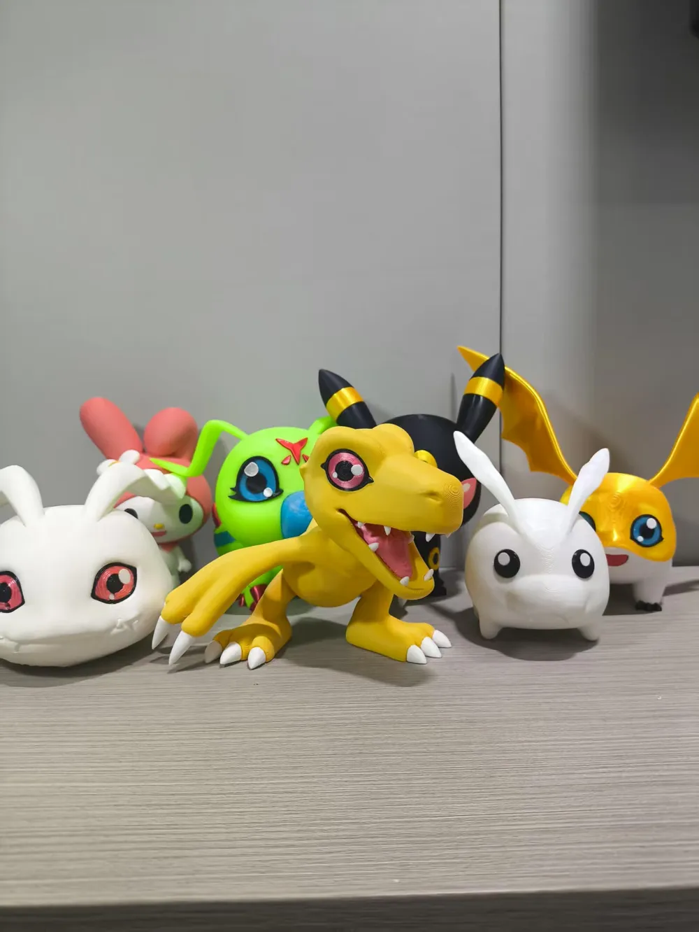 Digimon Agumon Monochrome Print Assembly Version (No AMS multi-color ...