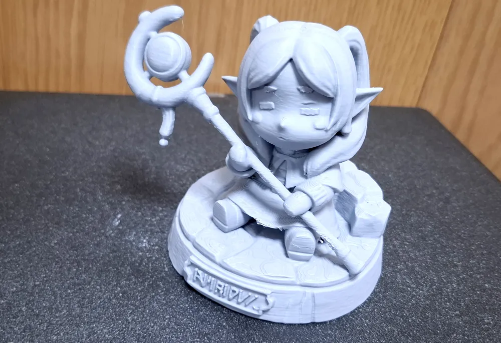 Chibi Frieren 3D Model - Free 3D Print Model - MakerWorld