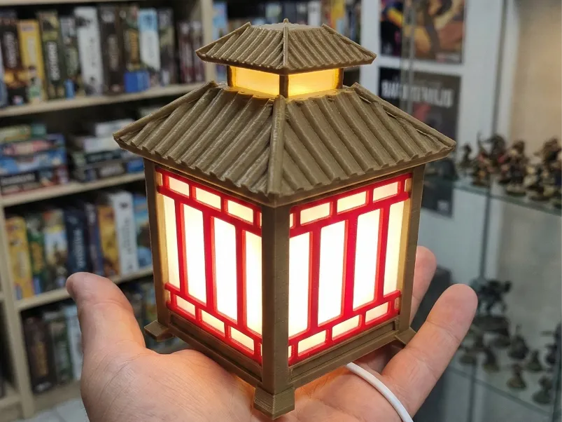 Modular Japanese Lantern - Easy 3D Print Model - Free 3D Print Model ...