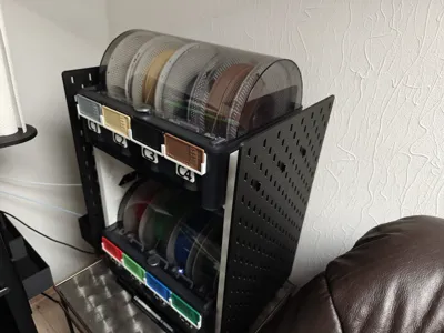 AMS Stacking System with Skadis Hooks Remixed by raphratz MakerWorld ...