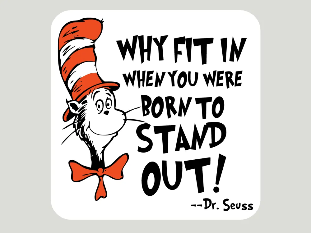 Dr. Seuss Stand Out Coaster by neilault MakerWorld: Download Free 3D Models
