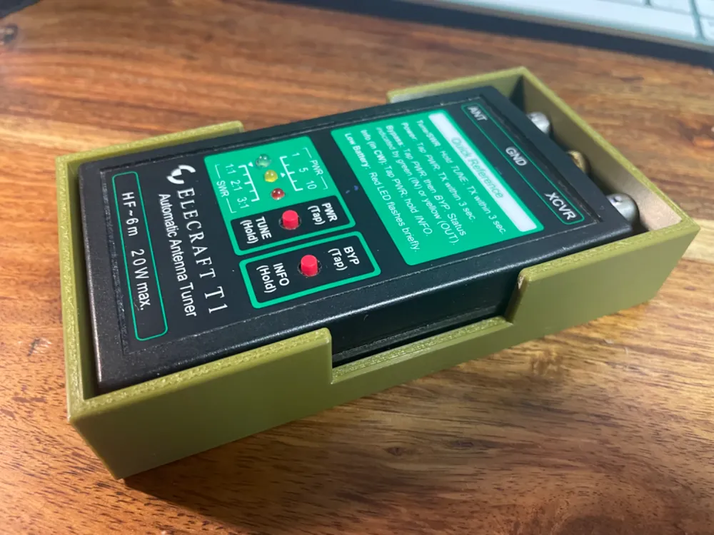 Elecraft T1 Tuner Protection Case - Free 3D Print Model - MakerWorld