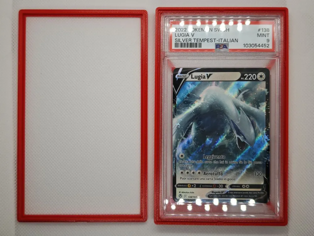 Pokemon PSA graded card frame by Axelburn MakerWorld: Download Free 3D ...