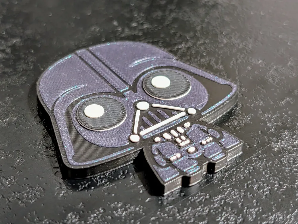 Cute Star Wars Magnets - Layered Design! - Free 3D Print Model - MakerWorld