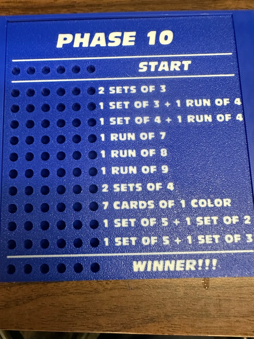 Phase 10 Box - scoreboard - Free 3D Print Model - MakerWorld