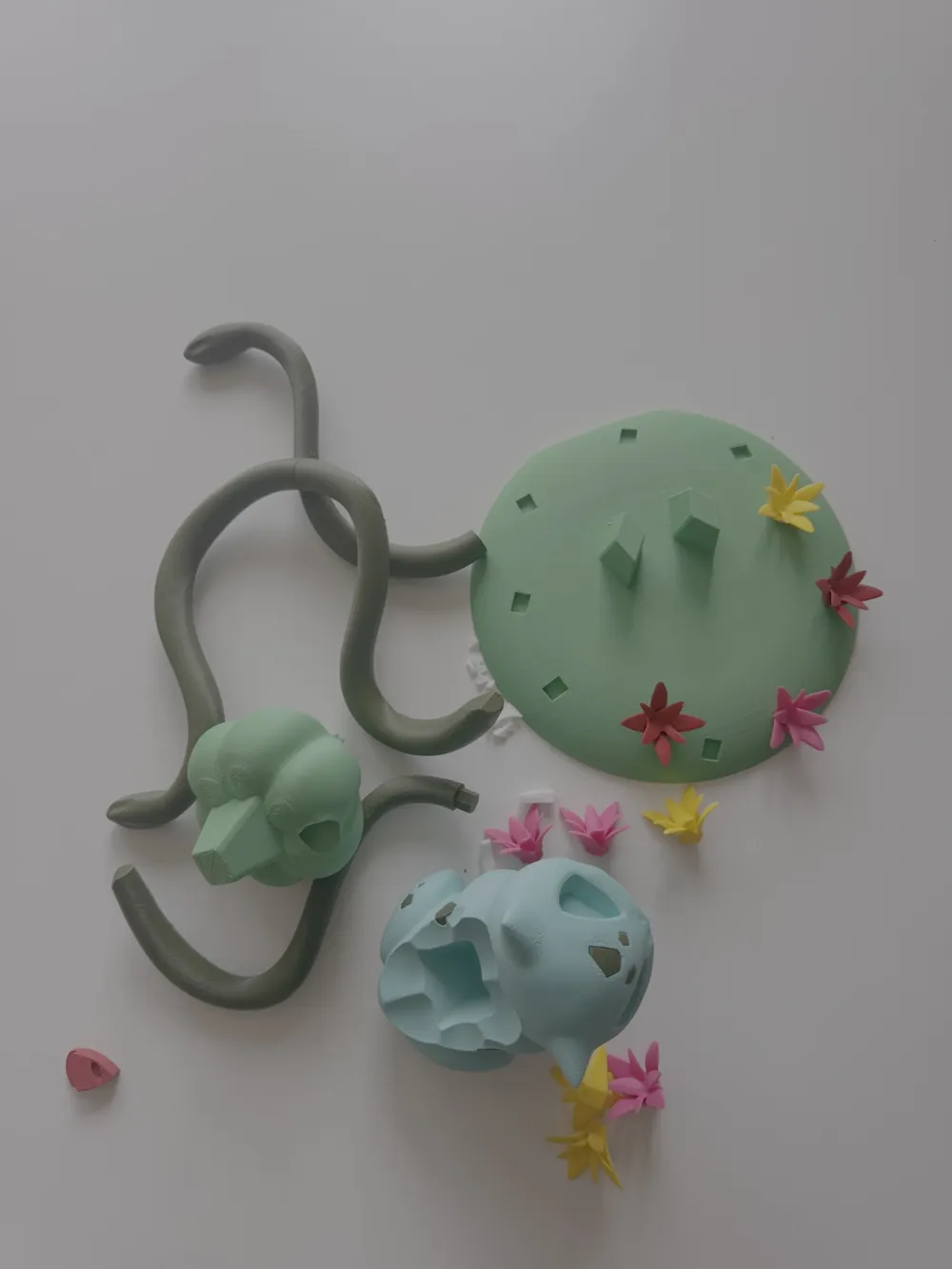 Bulbasaur Controller Holder - No AMS - Free 3D Print Model - MakerWorld