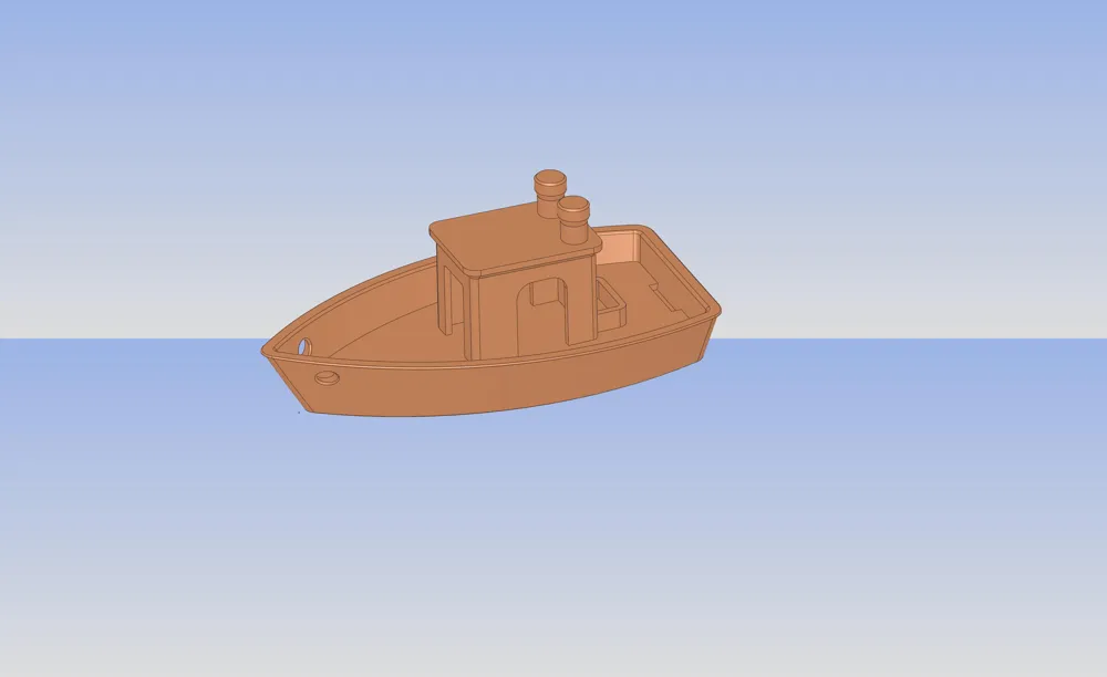 Benchy boat whit motor kit 010 by marpicio7 MakerWorld: Download Free ...