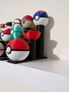 3 Tier Pokeball Display by Lockesmith89 MakerWorld: Download Free 3D Models