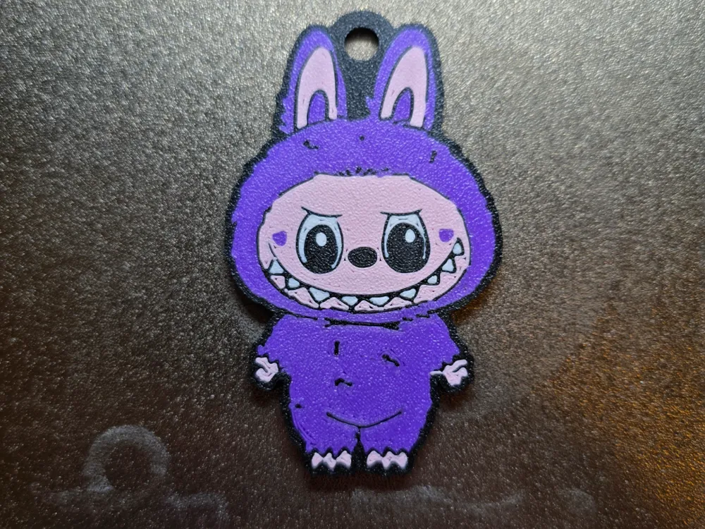 Labubu And The Monster Keychain by FRANKIE 3D PRINT MakerWorld ...
