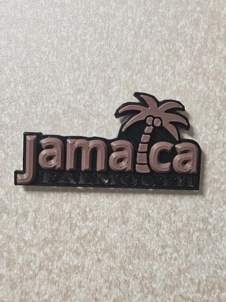 Falmouth - Fridge Magnet - Free 3D Print Model - MakerWorld
