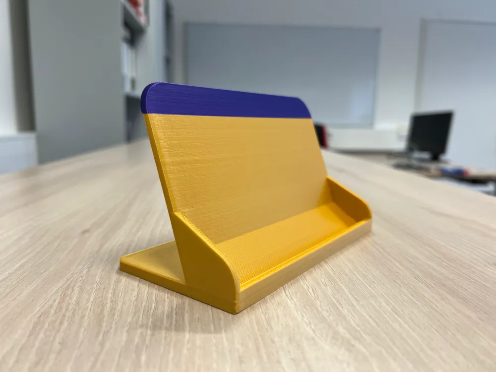 Flyer Stand Display Rack Brochure holder (DIN A6) by Marcel - MakerWorld