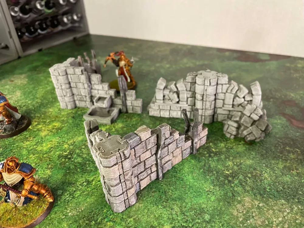 Wargame Fantasy Stonehaven - Modular 3D Scenery by Wargame Terrain ...