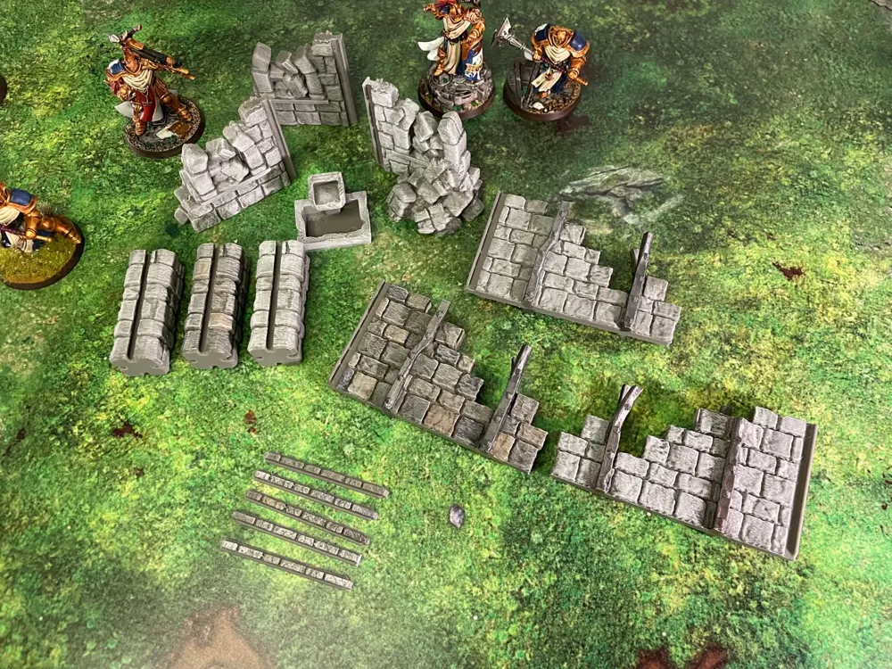 Wargame Fantasy Stonehaven - Modular 3D Scenery by Wargame Terrain ...