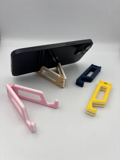 Foldable Phone Stand - Short Edge by Qrafted Engineering MakerWorld ...