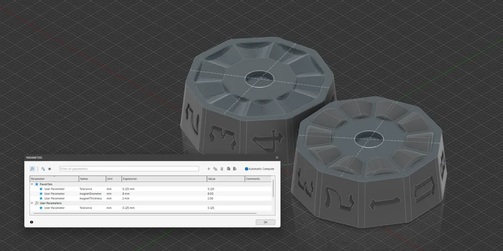 Magnetic (Life)-Counter, snap-points Remixed by Anton MakerWorld ...