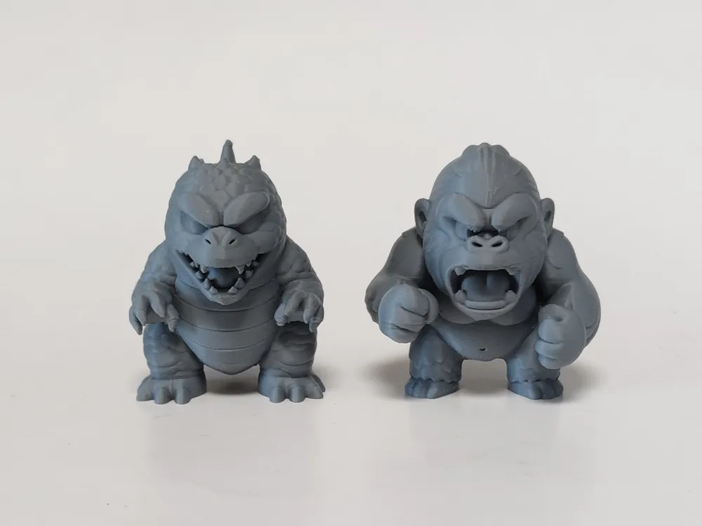 Godzilla vs Kong - Free 3D Print Model - MakerWorld