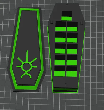 Necron Coffin Dice Box by LZ13 Design MakerWorld: Download Free 3D Models