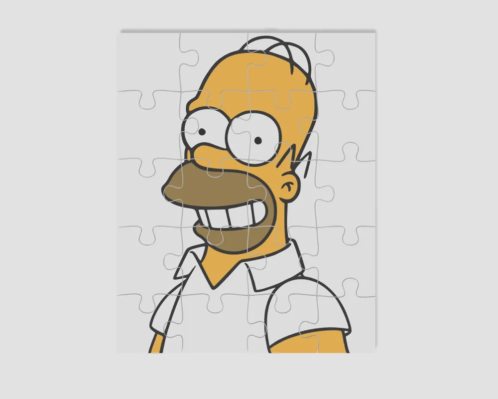Homer Simpson - puzzle by Tvorim3D - MakerWorld