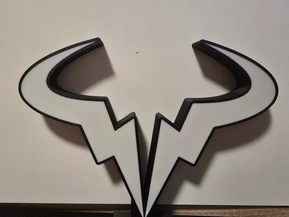 Rafael Nadal Logo Lightbox by DeDonatis - MakerWorld