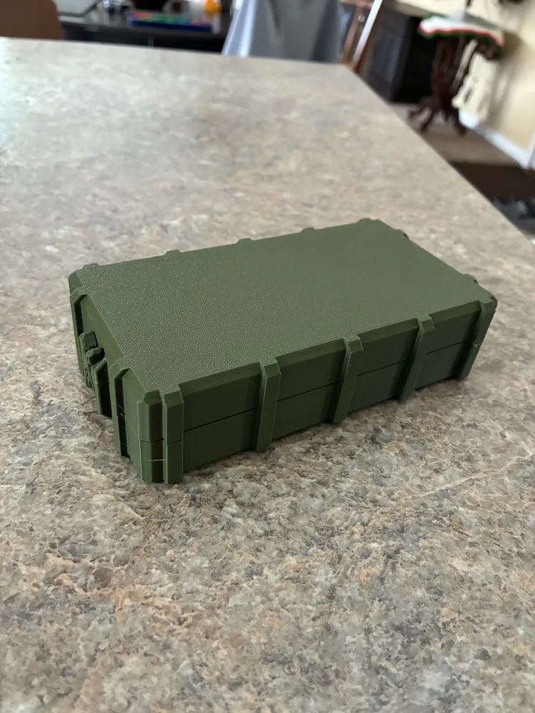 9mm Bullet Case with 50 Bullets - Free 3D Print Model - MakerWorld