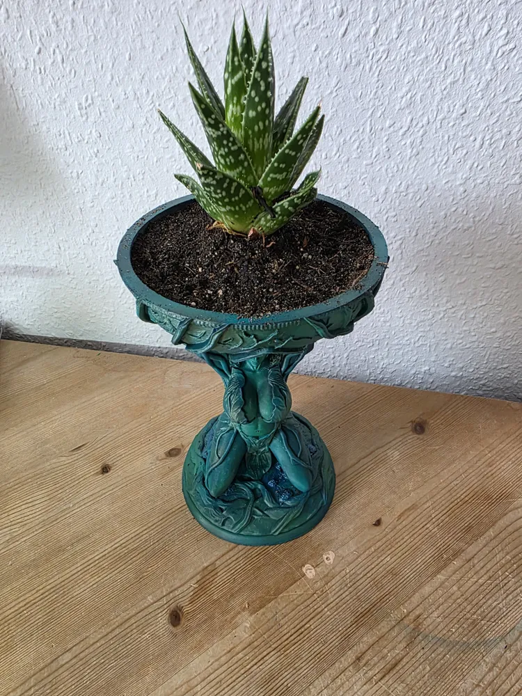 Pflanzentopf Waldnymphe – Kostenloses 3D-Druckmodell – MakerWorld