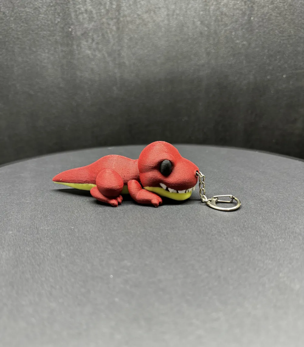 Cute Little Dino T-rex keychain by Its_Donnie MakerWorld: Download Free ...