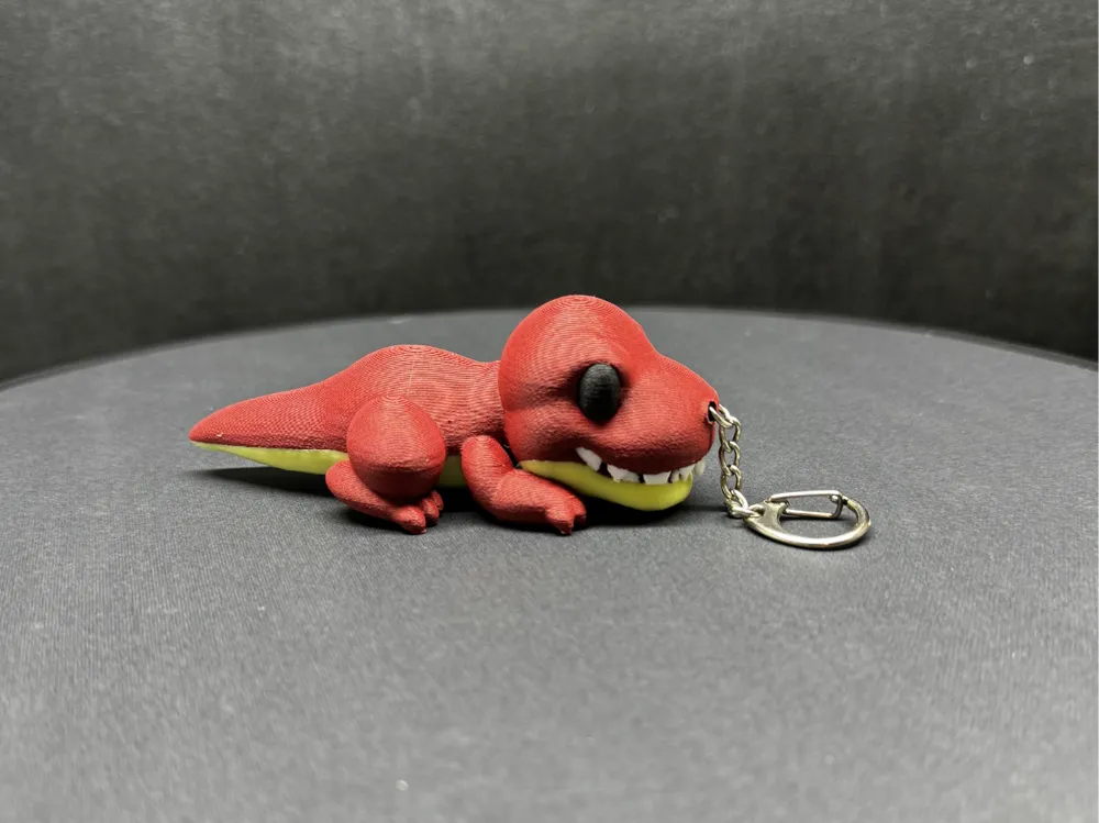 Cute Little Dino T-rex keychain by Its_Donnie MakerWorld: Download Free ...