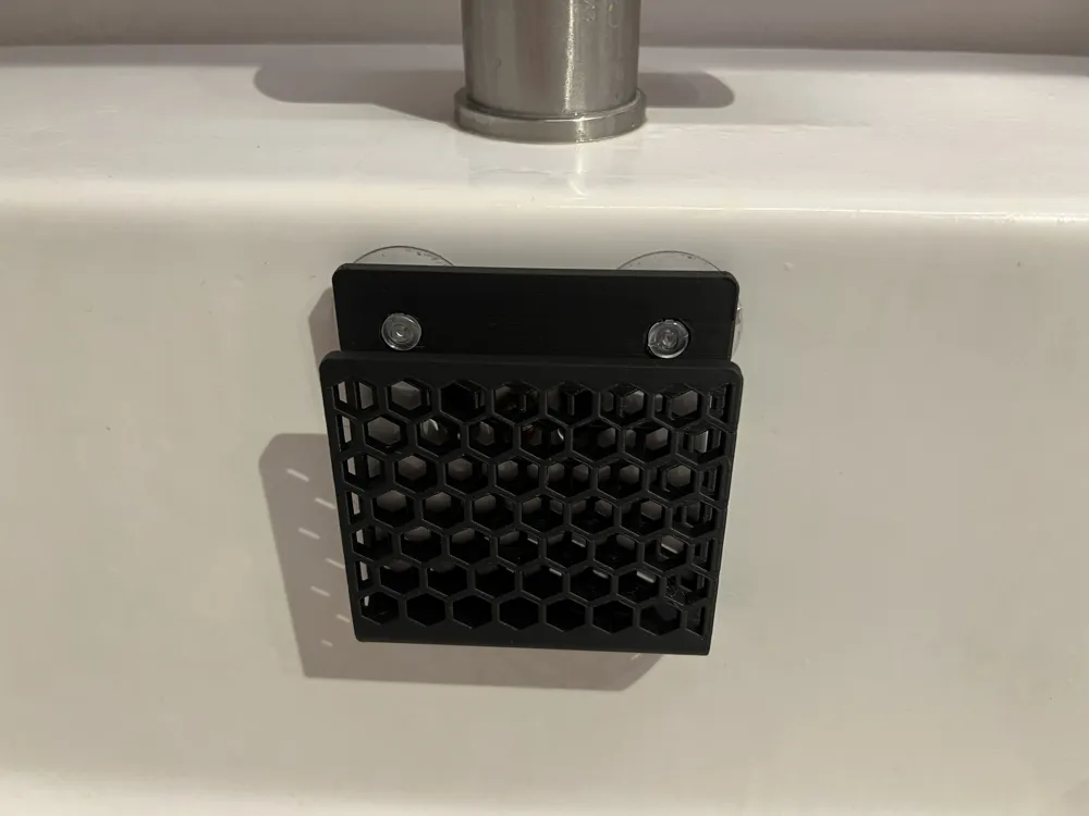 NEW Sponge Base "honeycomb" with suction cup by Sir_Stigma MakerWorld: Download Free 3D Models