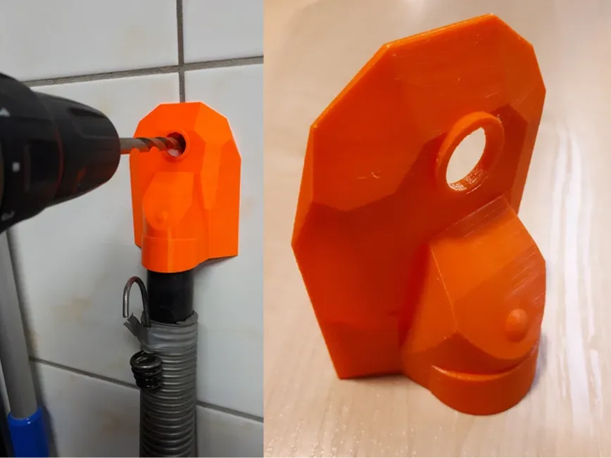 Drill Dust Collector (self-suction to the wall) by PYXIS MakerWorld ...